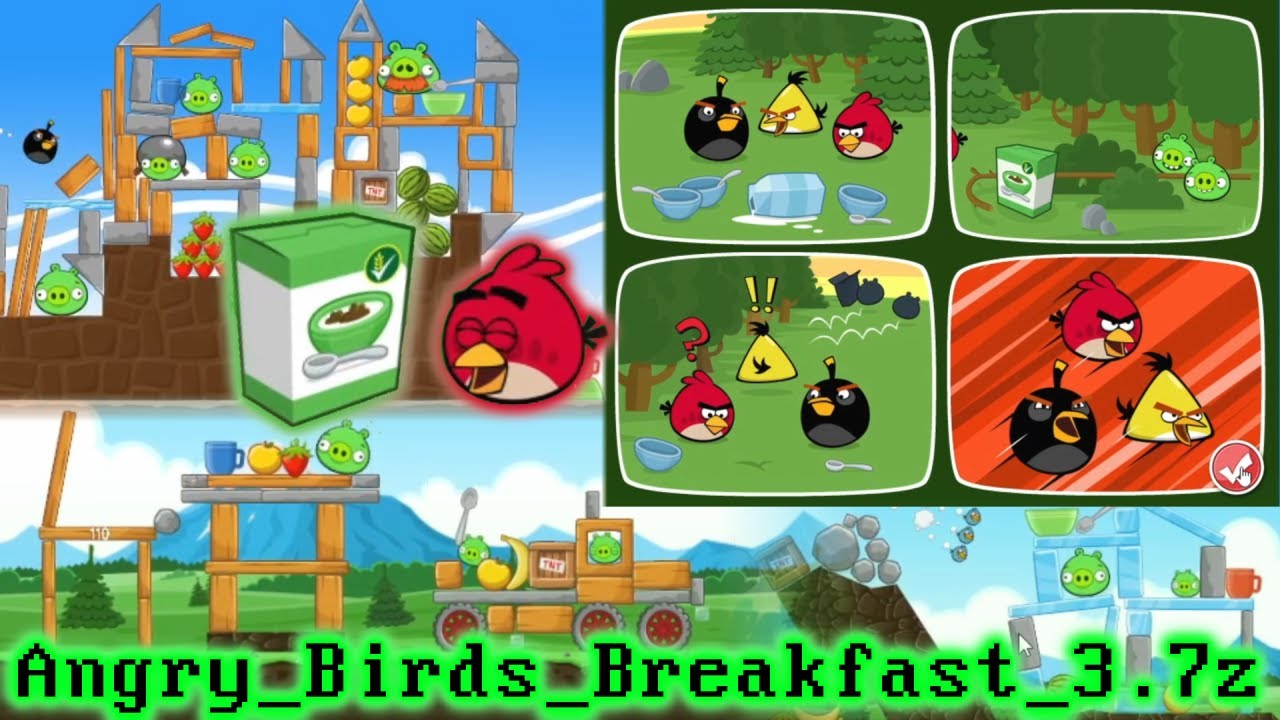 Fanware Files: Angry_Birds_Breakfast_3.7z (Episode 169) - YouTube