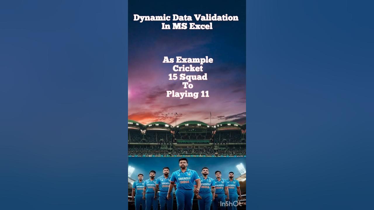 Dynamic Data Validation in Excel #excel_nagari #shorts - YouTube