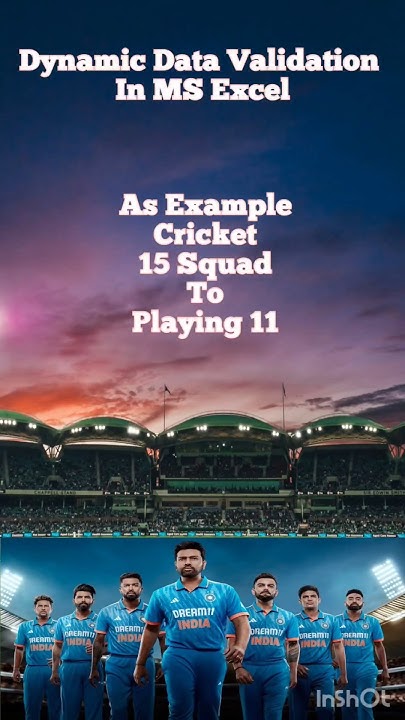 Dynamic Data Validation in Excel #excel_nagari #shorts - YouTube