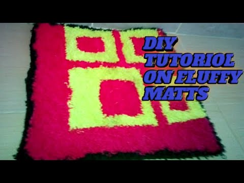 Step By Step Tutorial On How To Make a Fluffy Matt Using a Gunia/Sack ...
