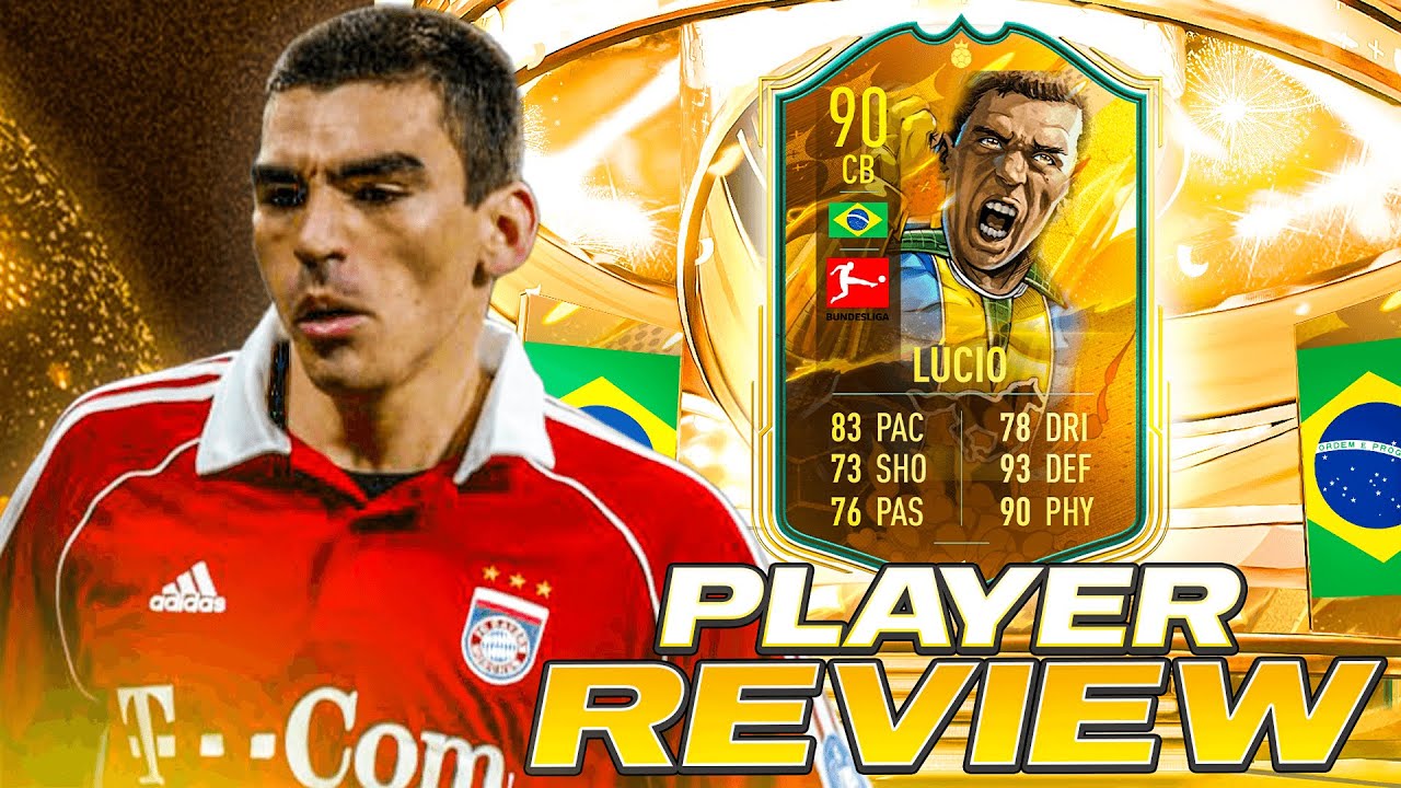 OMG?! 🔥90 WORLD CUP HEROES LUCIO PLAYER REVIEW - FIFA 23 ULTIMATE TEAM ...