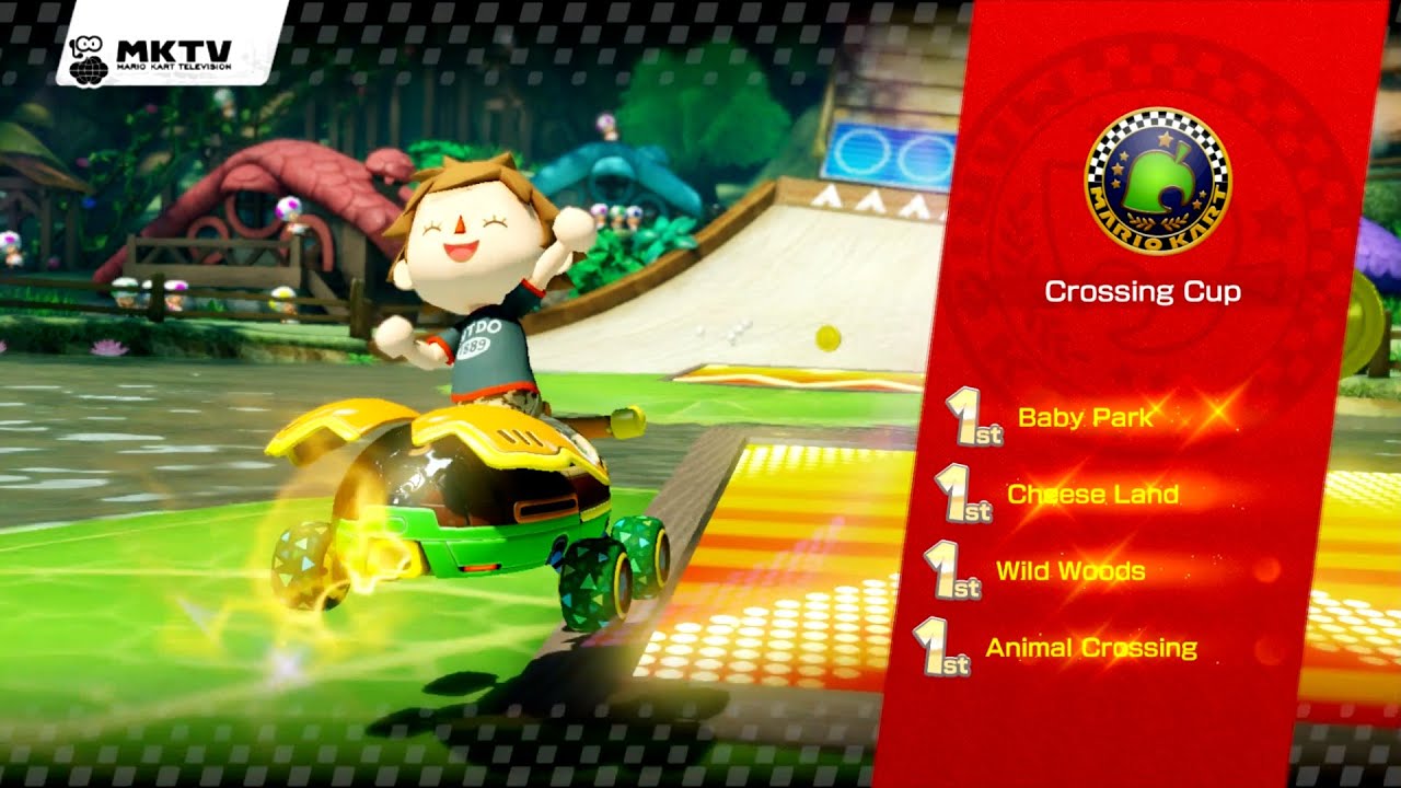 Mario Kart 8 Deluxe | Villager | Crossing Cup | 200cc - YouTube