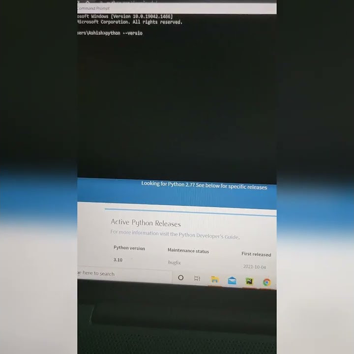 Download And Install Python On Windows 10 Gettingstartedwithpython Pythoninstallation