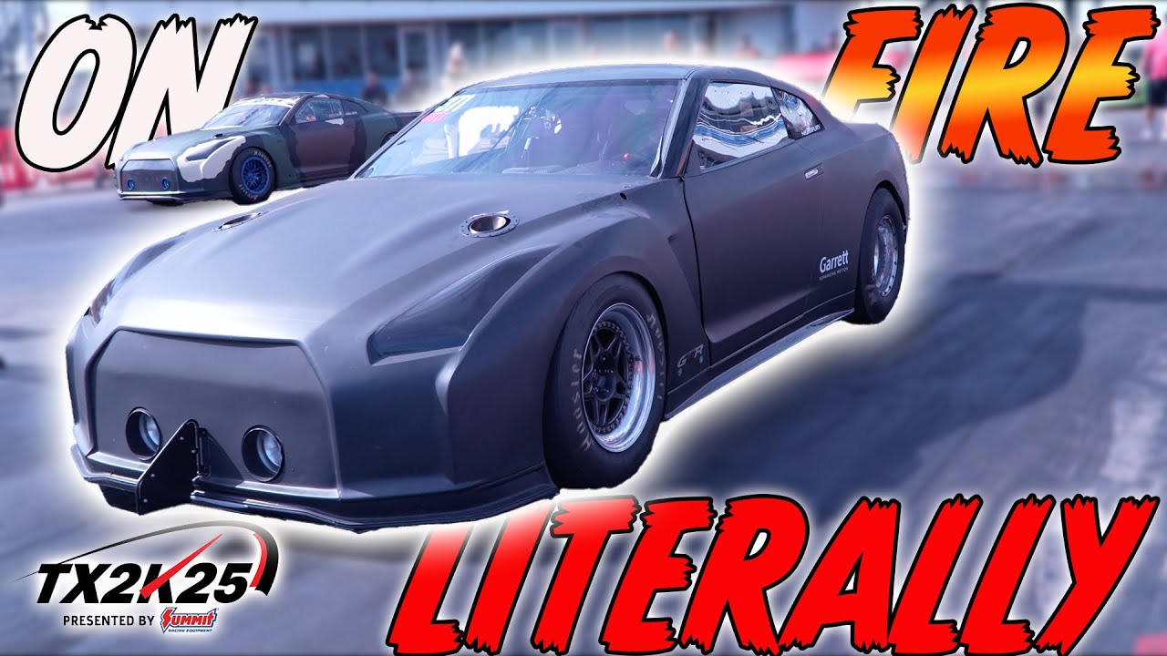 TX2K25 Day 3| WORLDS FASTEST GTR CATCHS ON FIRE AT 234 MPH‼️ #tx2k # ...