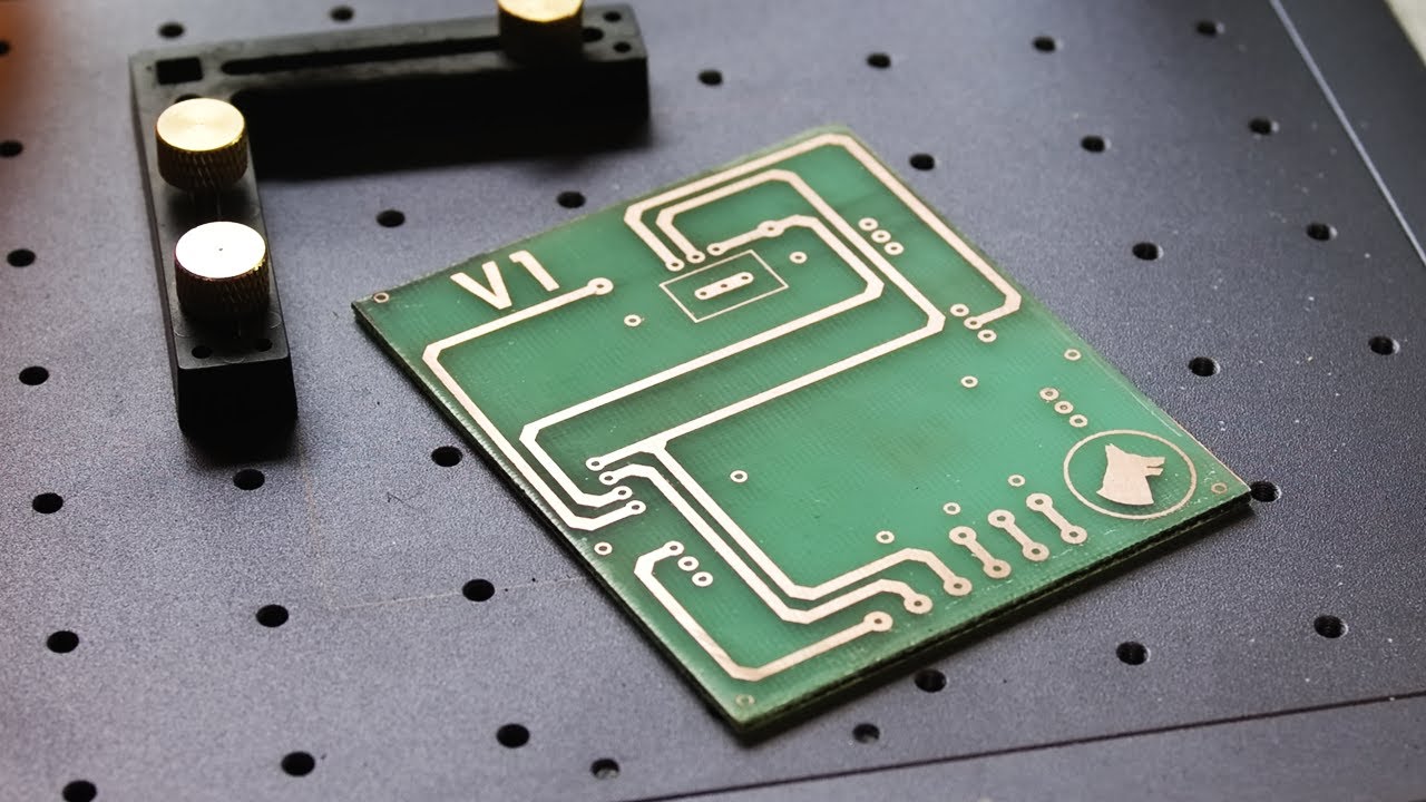 Making PCBs With lasers - YouTube