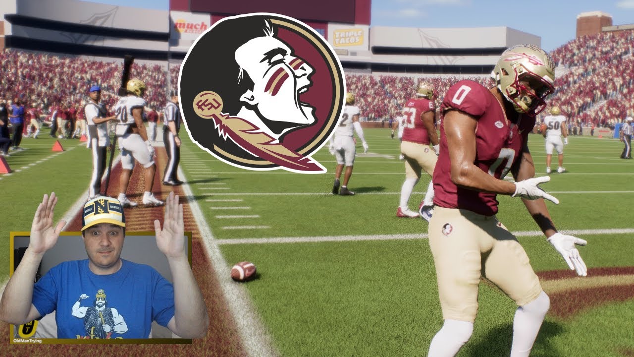 Florida State's Defensive Line Wreaks Havoc! College Football 25 Campus ...