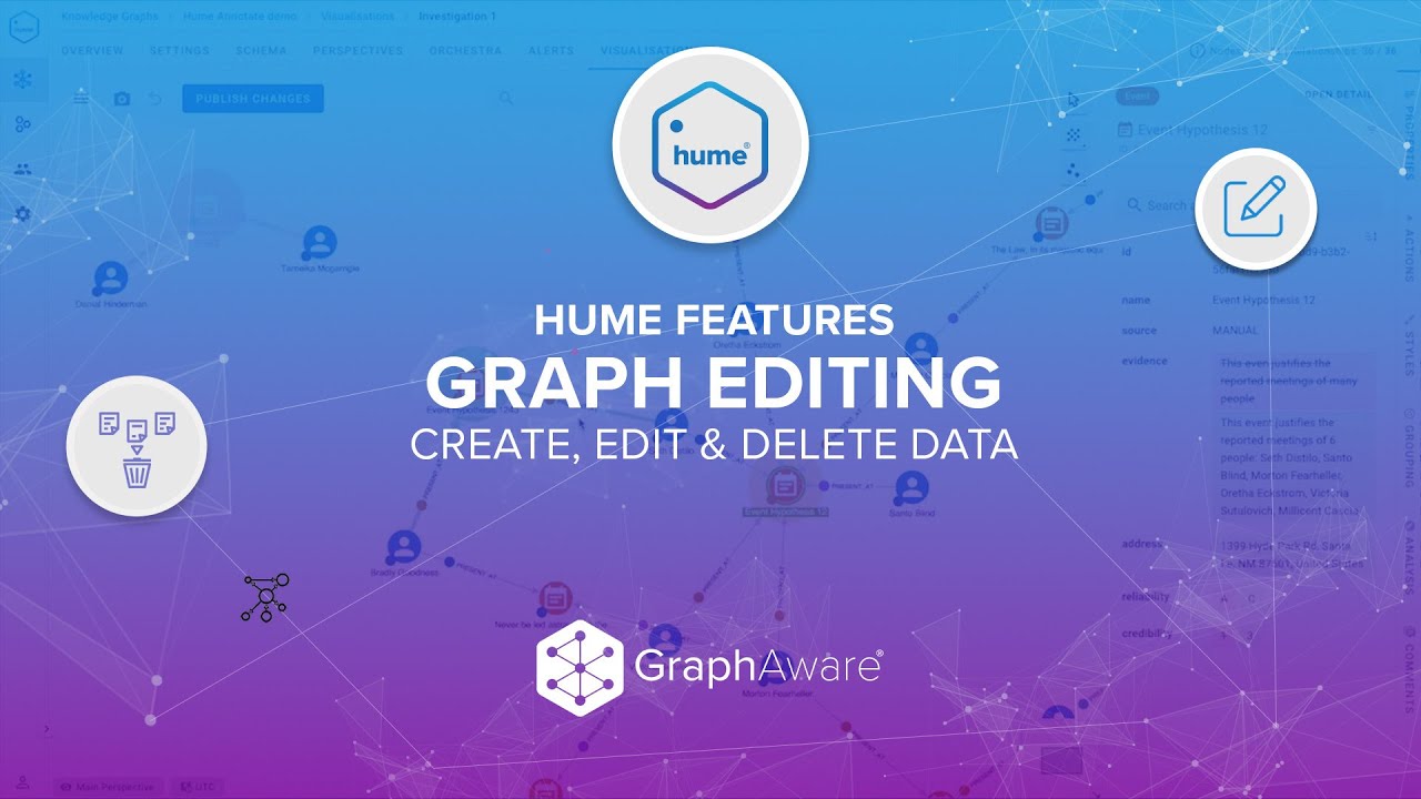 Hume 2.17 - Graph Editing - YouTube