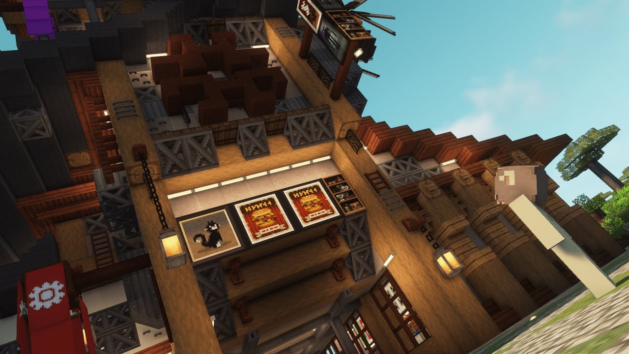 Ramen Shop | Minecraft Speed Build Timelapse - YouTube