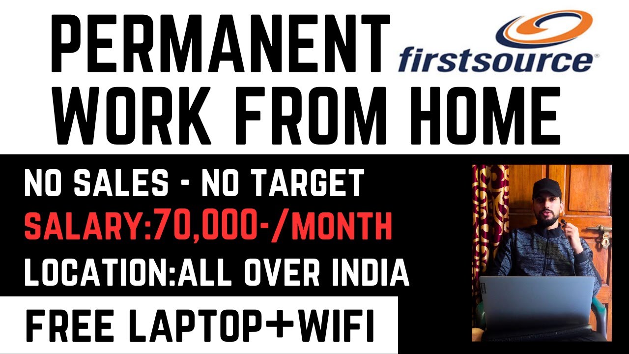 FirstSource Permanent Work From Home Jobs 2024 - YouTube
