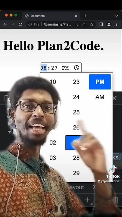 Did You Know Html Time Input Softwareengineer Webdeveloper Html Code Coding Plan2code