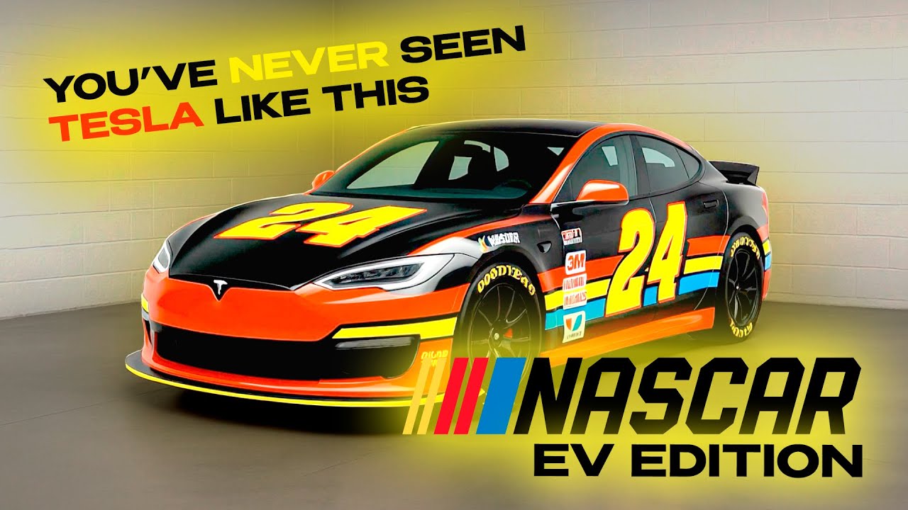 You’ve NEVER Seen Tesla Like This – NASCAR EV Edition! - YouTube