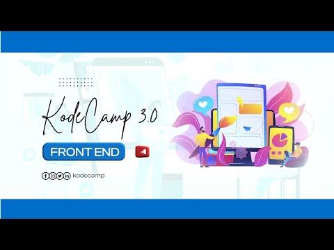5. KodeCamp 3.0 Frontend - CSS Layout - YouTube