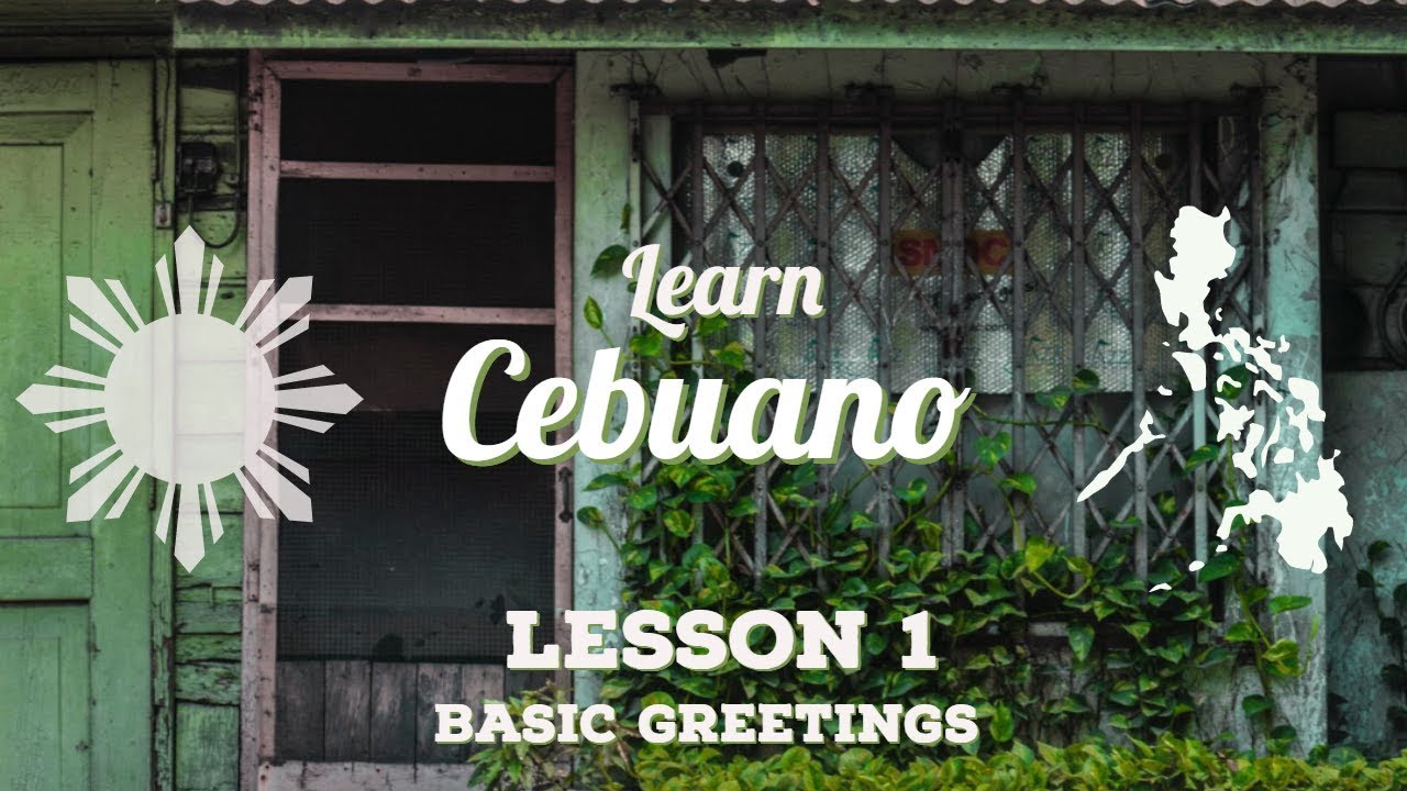 Cebuano lesson 1 - YouTube