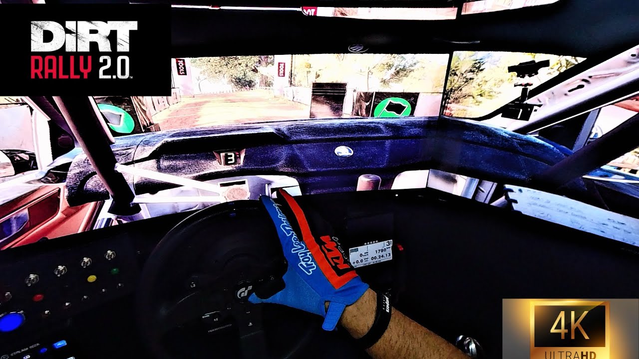 Dirt Rally 2.0 -tripple Screen -4K simrig - YouTube