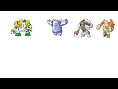 Pokemon: All Regis - YouTube