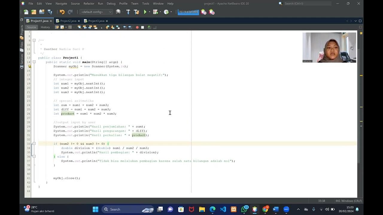 Pemrograman Java Sederhana - YouTube