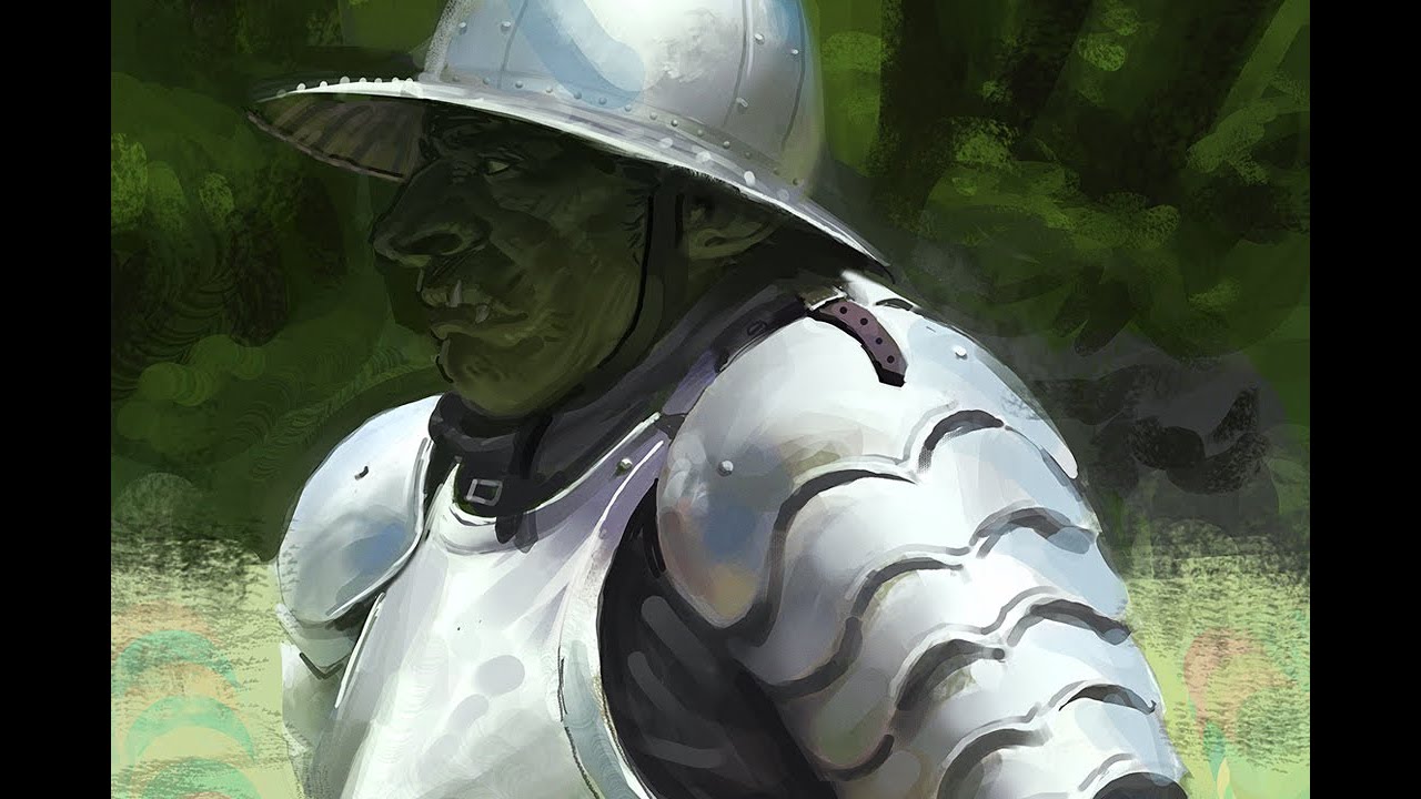 Painting Process - Armored Orc - YouTube