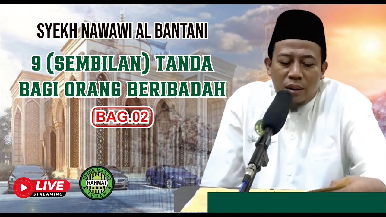 🔴 Kitab Nashaihul Ibad - Ustadz Sholeh Ilham, S.Pd (15 Januari 2024 ...
