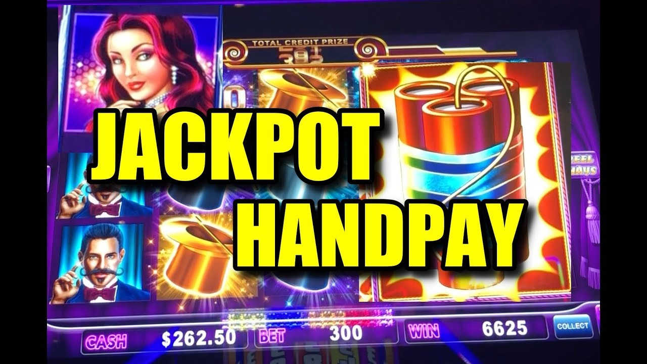 JACKPOT HANDPAY: Just high limit bonuses - YouTube