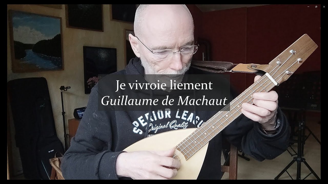 Je vivroie liement - Guillaume de Machaut - Classical Fingerstyle ...