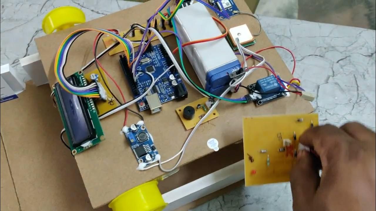 Automatic Railway Track crack Detection System using GSM and GPS - YouTube