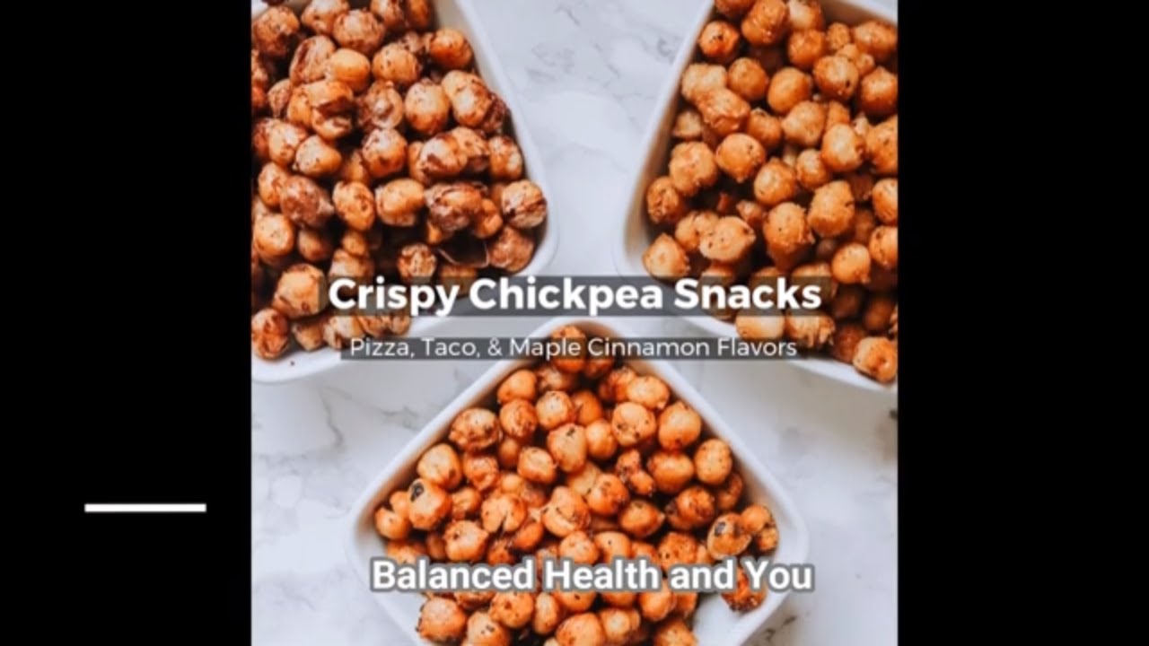 Crispy Chickpea Snack Recipe - YouTube
