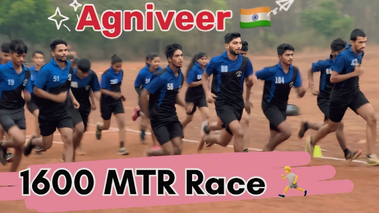 1600 mtr Race - YouTube