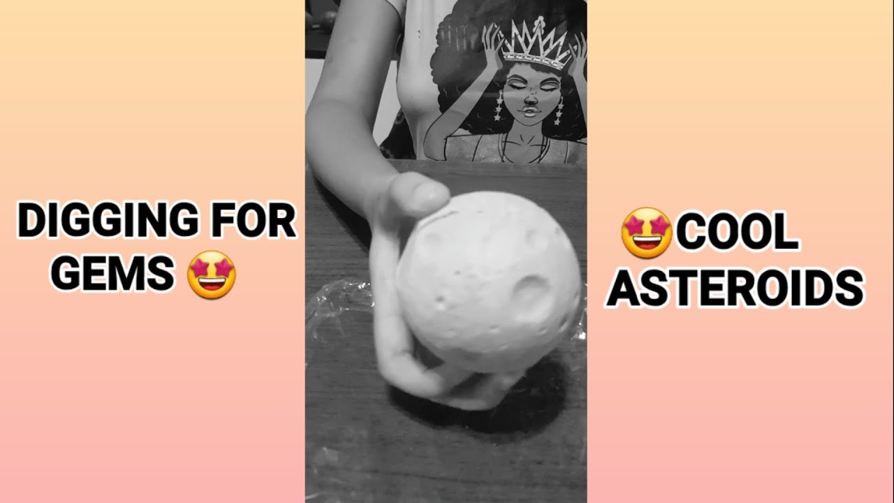 DIGGING UP GEMS FROM ASTEROID! 🤩(COOL SCIENCE EXPERIMENTS) - YouTube
