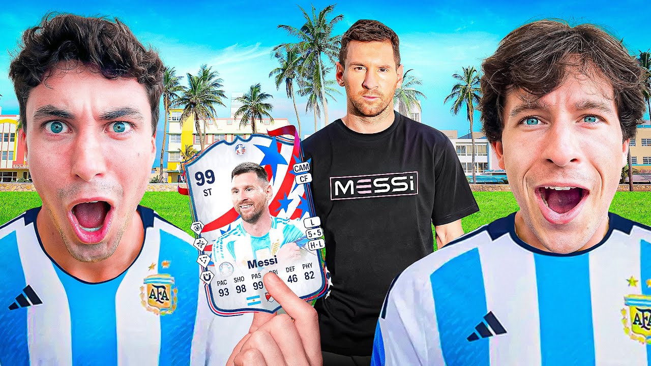 We Went to Miami to Pack 99 🇦🇷MESSI - YouTube