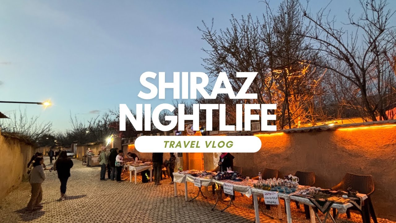 Going through Radfar nightlife in Shiraz - YouTube
