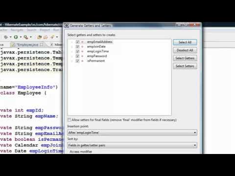 Java Hibernate Tutorial Part 9 more annotations www keepvid com - YouTube