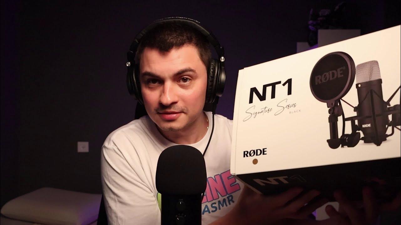 ASMR Unboxing My Dream Microphone – RØDE NT1 - YouTube
