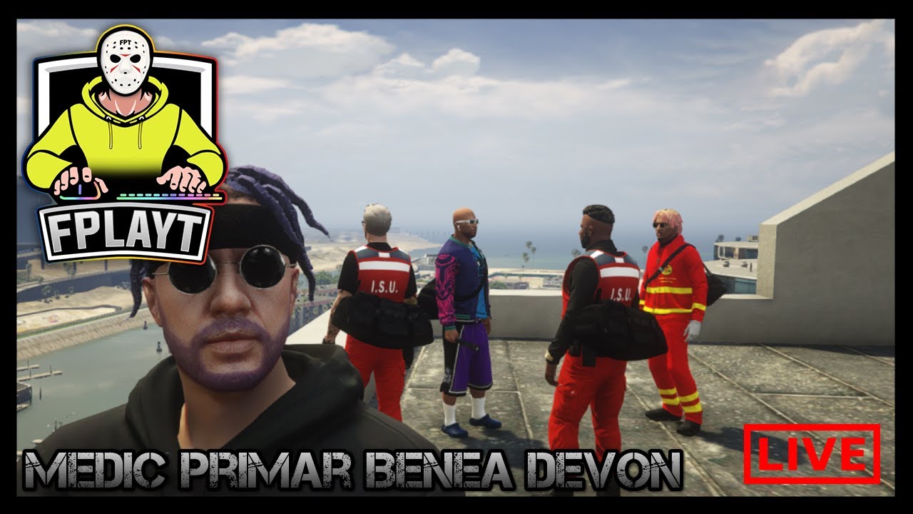 🟠LIVE FplayT Fivem #12 🟠Medic Primar Benea Devon🟠 - YouTube
