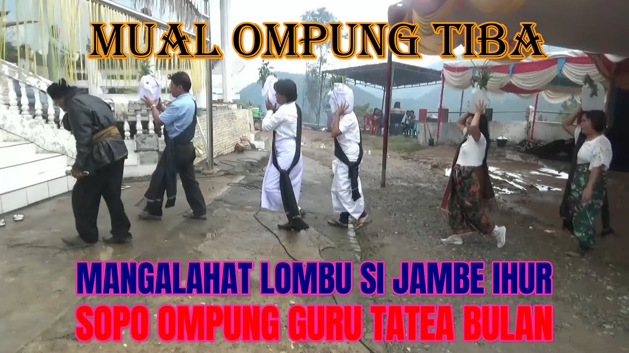 Patangkok Tibal Tibal~Pasahat Lombu Jambe Ihur/Lombu Tumbor || Gondang ...