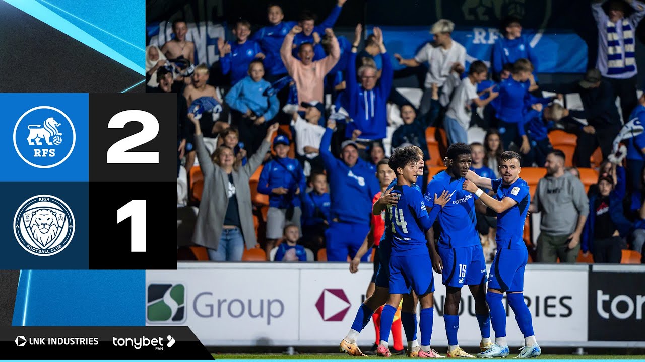 FC RFS 2:1 RIGA FC | LATVIJAS KAUSA 1/2 | GOALS | VĀRTU KAMERA - YouTube