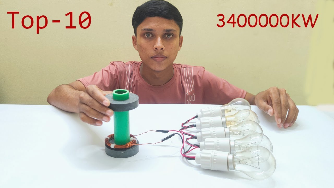 Top 10 Free electricity energy 3400000KW 220v magnetic generator with ...