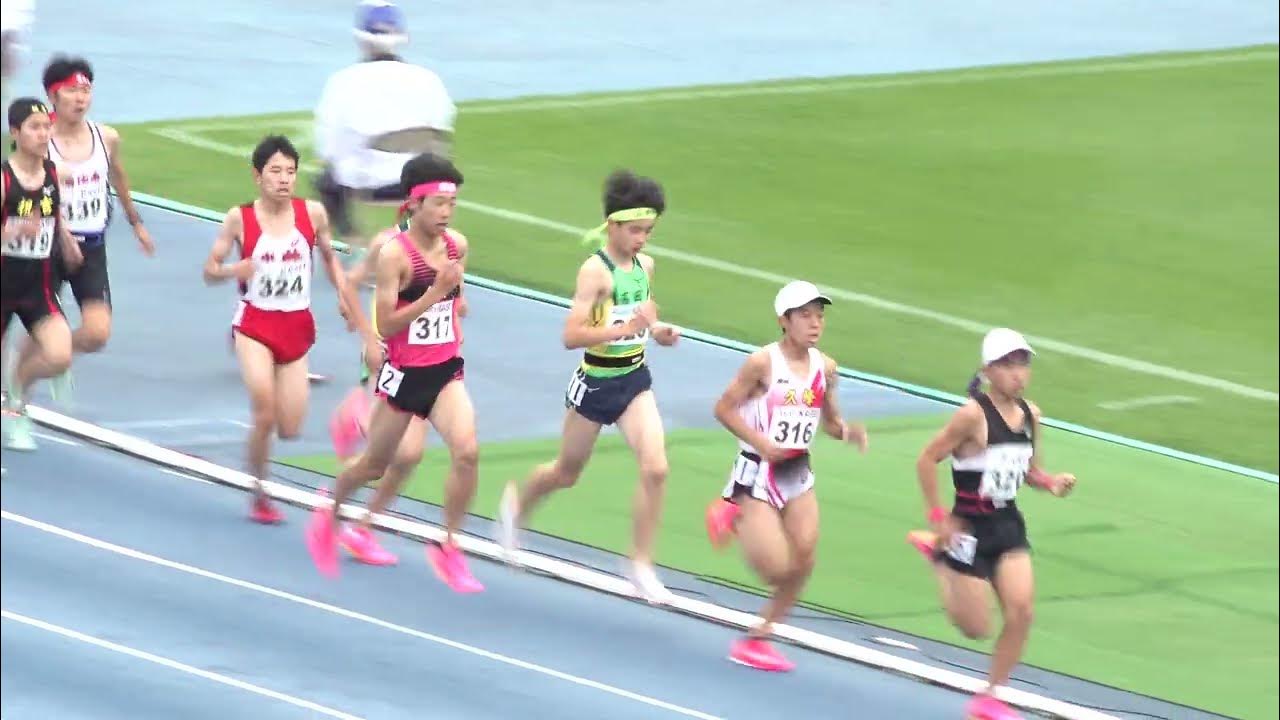 [4k] 中学男子3000m A組 ゴールデンゲームズinのべおか - YouTube