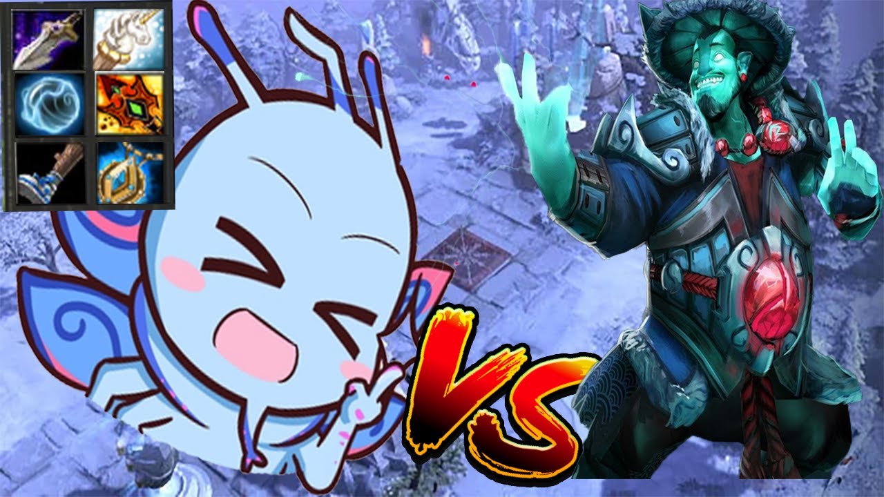 Puck vS Storm Spirit MidLane Battle at RGC/Atinad, گیم پلی پاک در مقابل ...