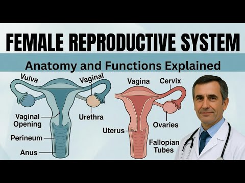 THE FEMALE BODY ANATOMY EXPLAINED | EXTERNAL & INTERNAL ORGANS (EDUCATIONAL) part 2