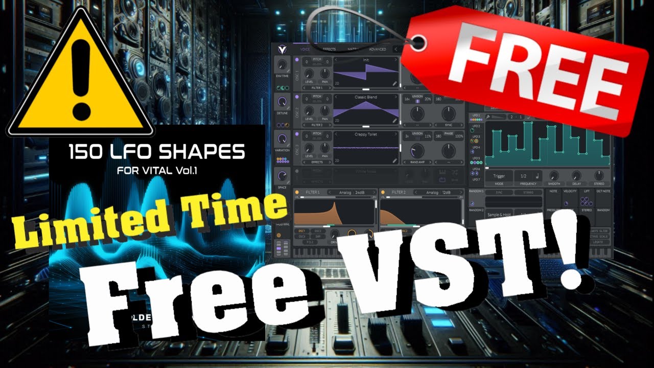 【Limited Time Free!】Excellent! 150 LFO Vital Synth Presets! LFO Shapes ...