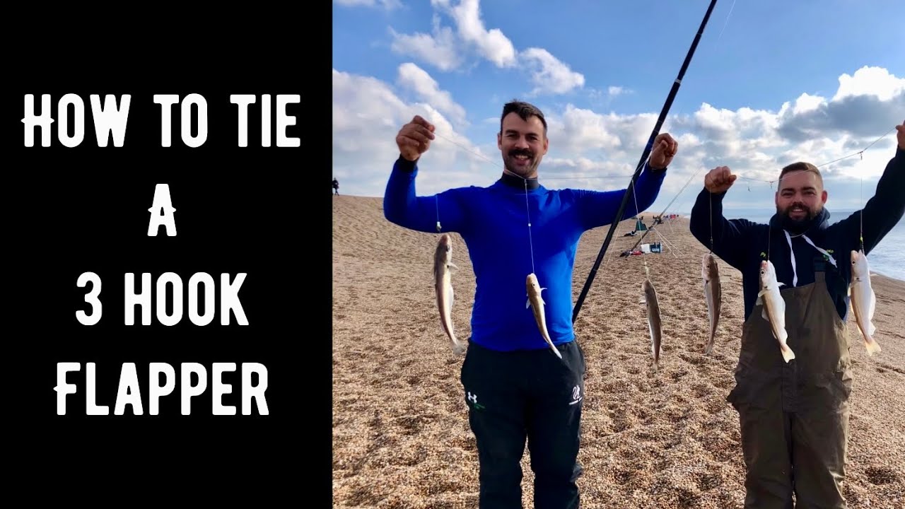 How To tie a 3 hook flapper. - YouTube