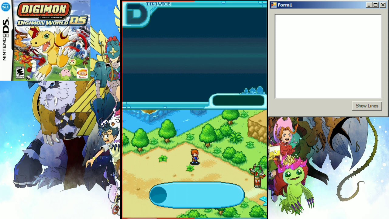 DIGIMON WORLD DS || #01 || Graphic Review - YouTube