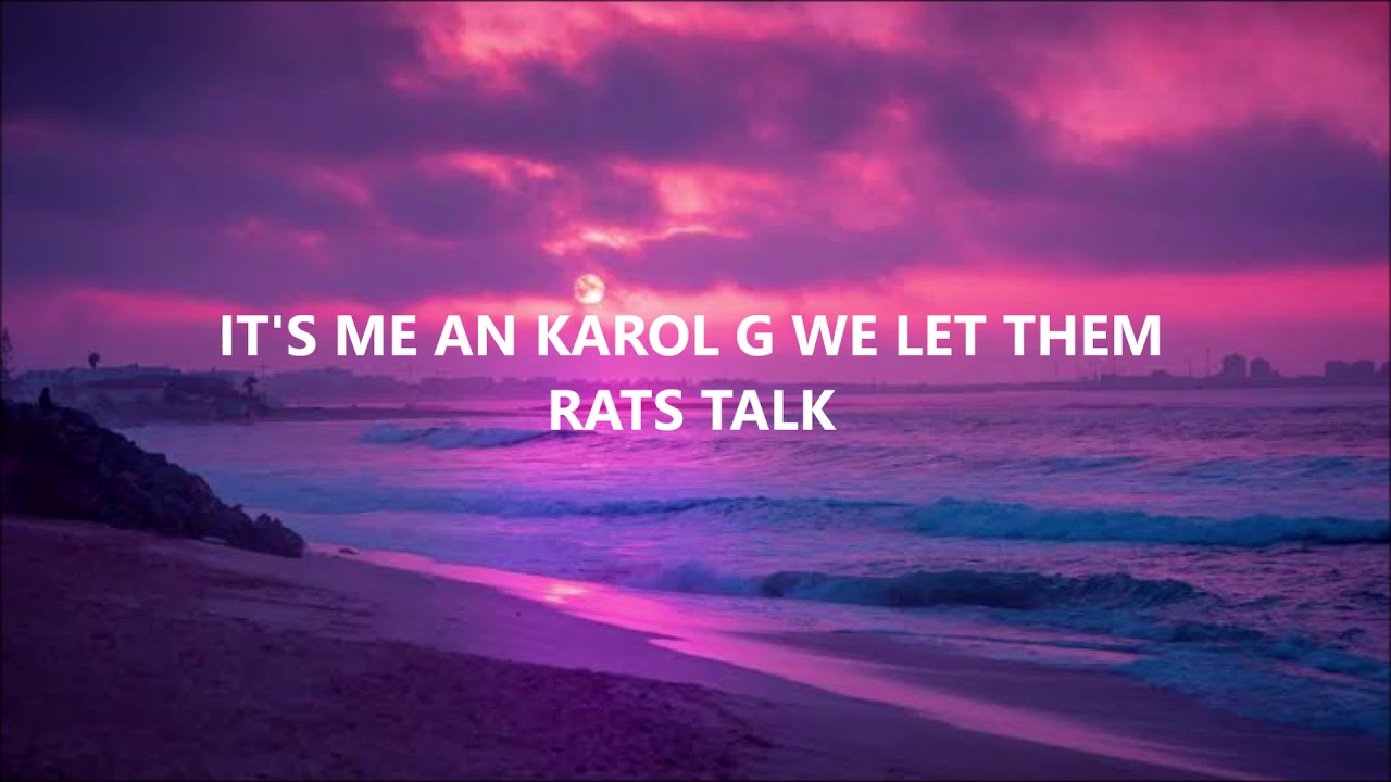 KAROL G, Nicki Minaj - Tusa (Lyrics / Letra) - YouTube