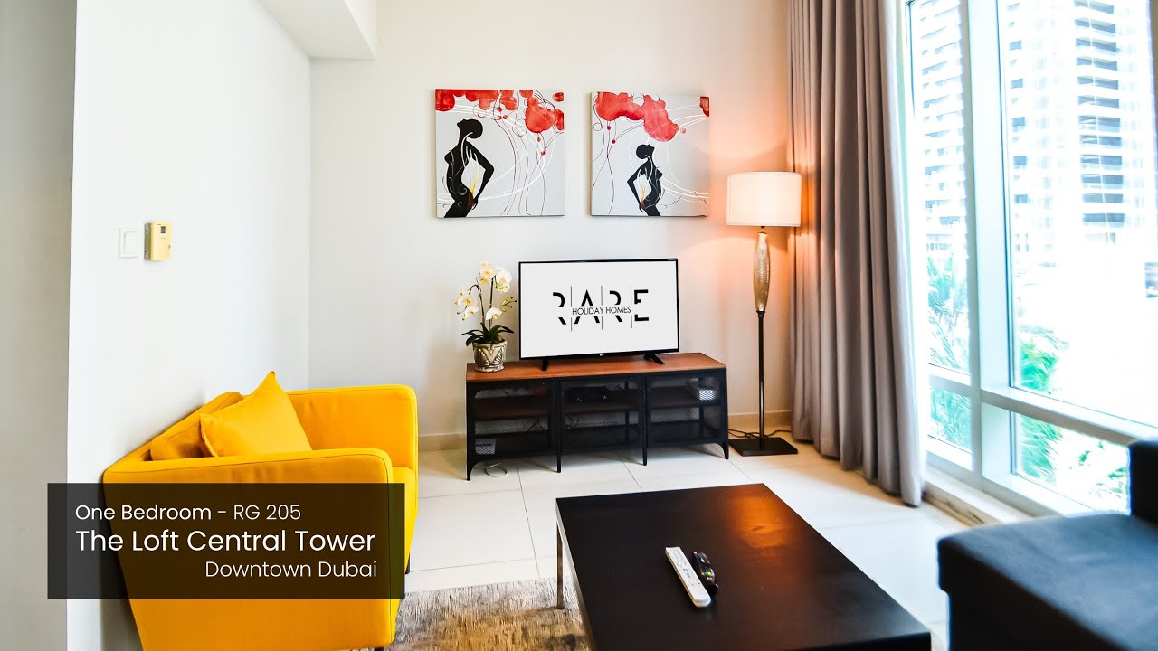 Loft East Tower | One Bed Apartment | Downtown Dubai | Facing Burj ...