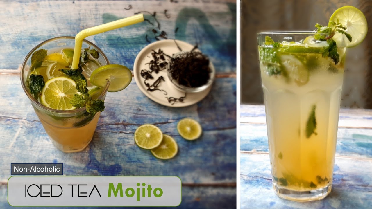 Iced Tea Mojito | Iced Tea Mojito Recipe | Tea Mojito Recipe | The ...