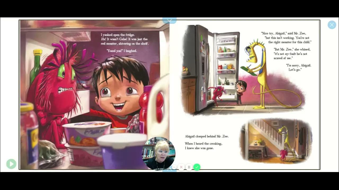 Story Time with Mrs. Z! "How I Met My Monster" by: Amanda Noll - YouTube