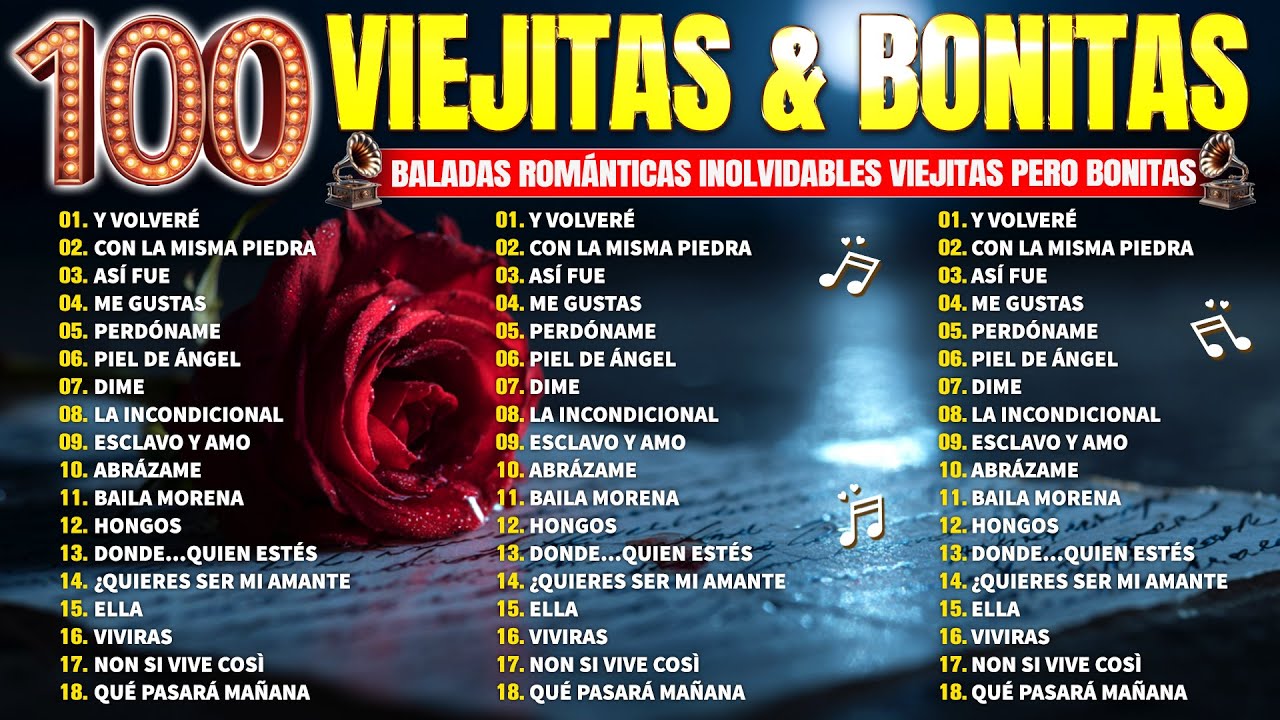 Los Mejores Clásicos Románticos | Baladas Inolvidables - Música ...
