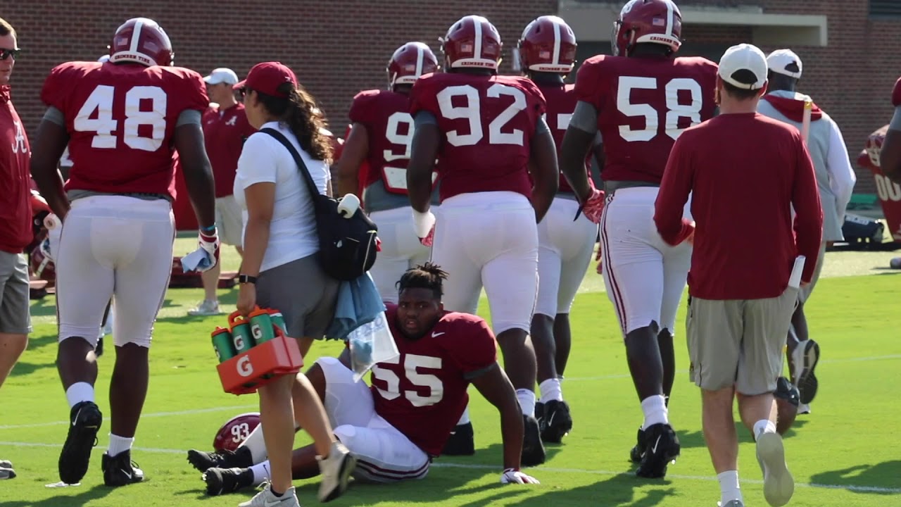Alabama's D-Line and Quarterbacks getting back to the little things at ...