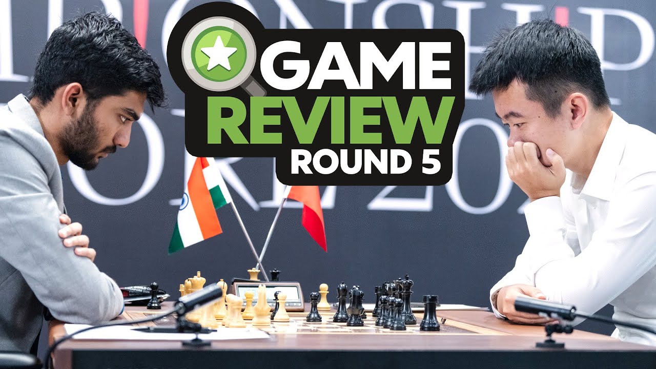 Game 5 FIDE World Chess Championship Game Review With Robert Hess - YouTube