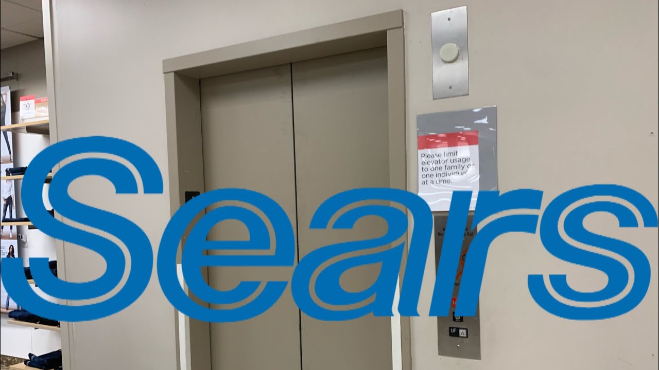 STORE CLOSED Schindler elevator at Sears, Westfield North County Mall ...